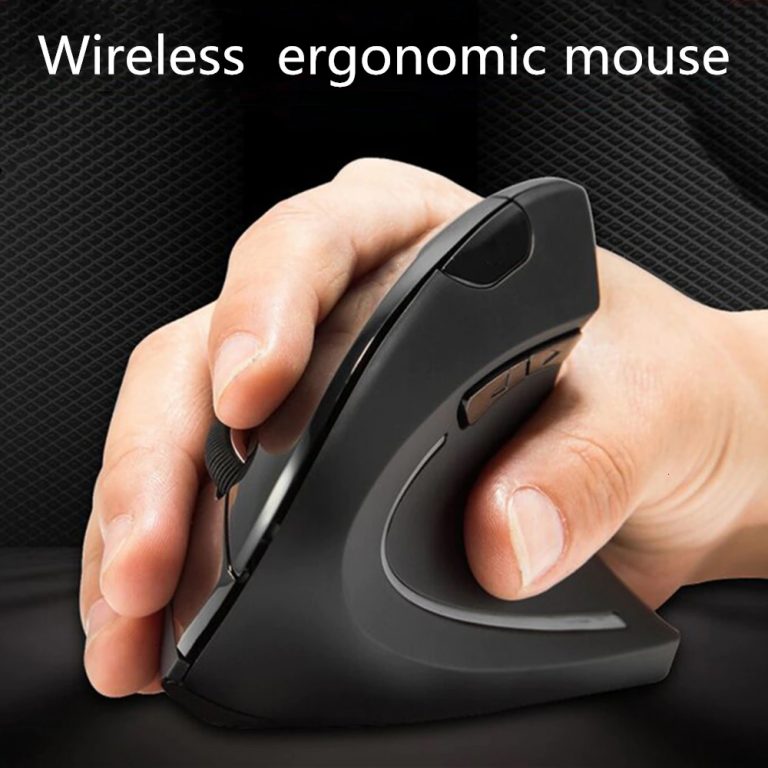 Wireless Ergonomic Vertical Gaming Mouse – Cripto PC